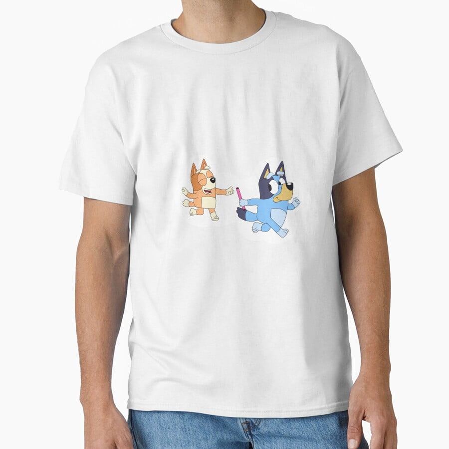 Bluey Track And Field Bingo And Bluey Classic T-Shirt - Walmart.com