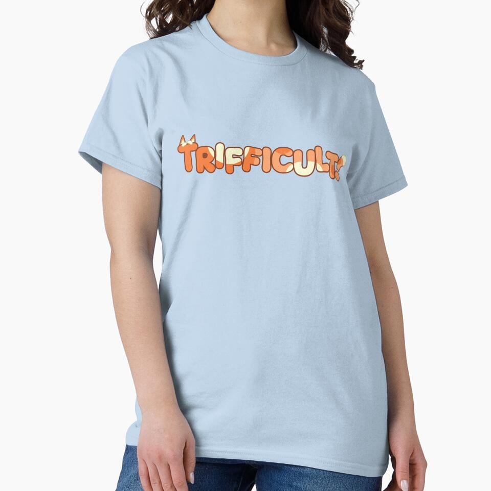 Bluey Trifficult Classic T-Shirt - Walmart.com