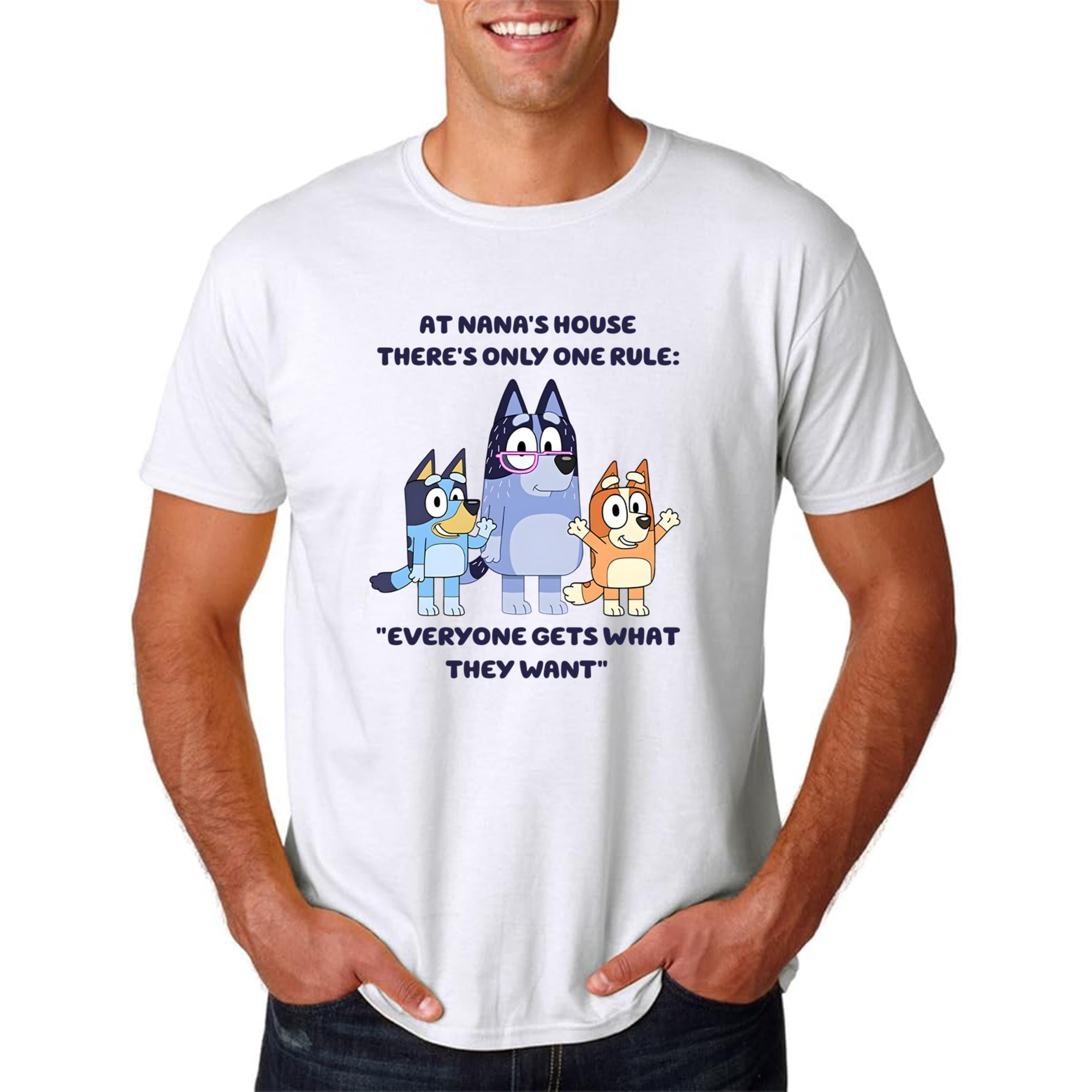 Bluey Tshirt-Bluey Nana Shirt, Bluey Grandma Nana Shirt, Bluey Family ...
