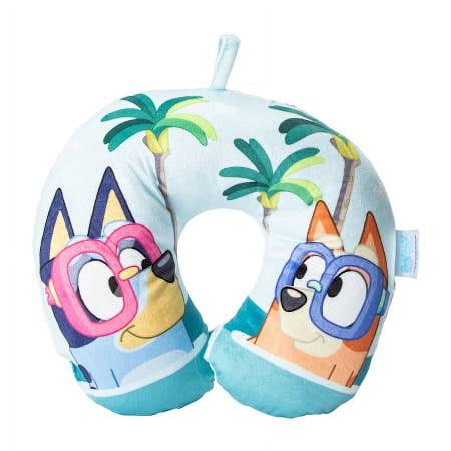 Bluey™ U-Shaped Neck Pillow With Palm Trees - Walmart.com