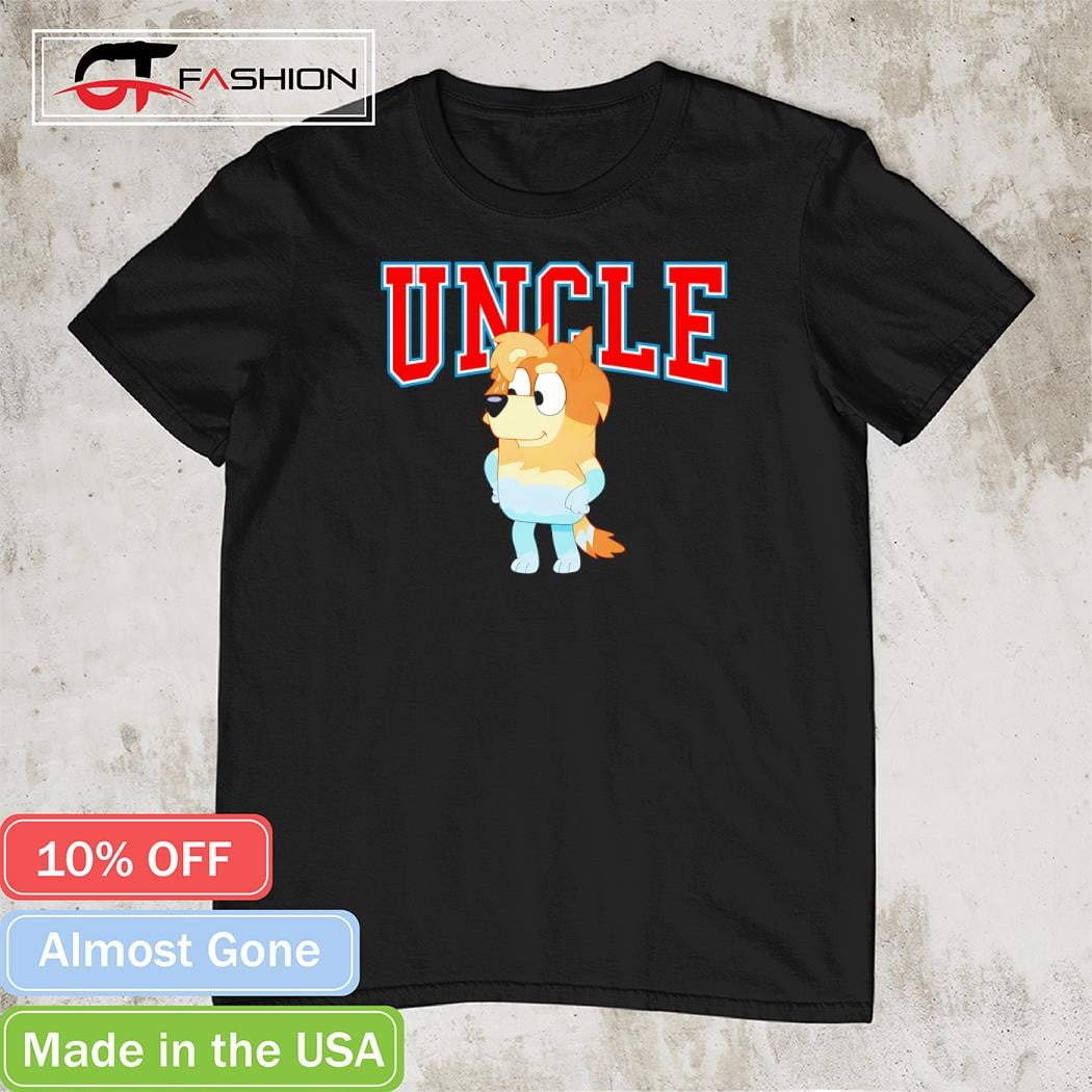 Bluey Uncle Cartoon shirt - Walmart.com