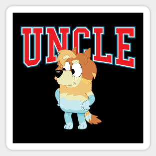 Bluey Uncle Sticker Bluey Stickers For Kids, Bluey Stickers Party ...