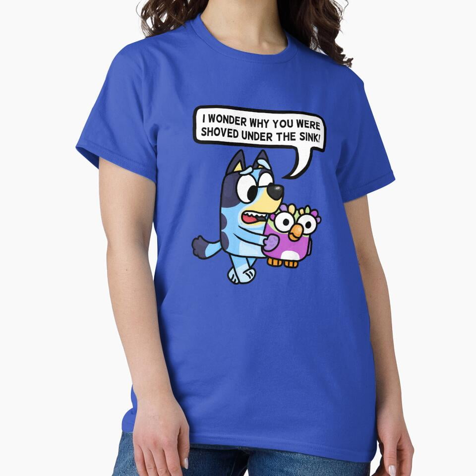 Bluey Under The Sink Classic T-Shirt - Walmart.com