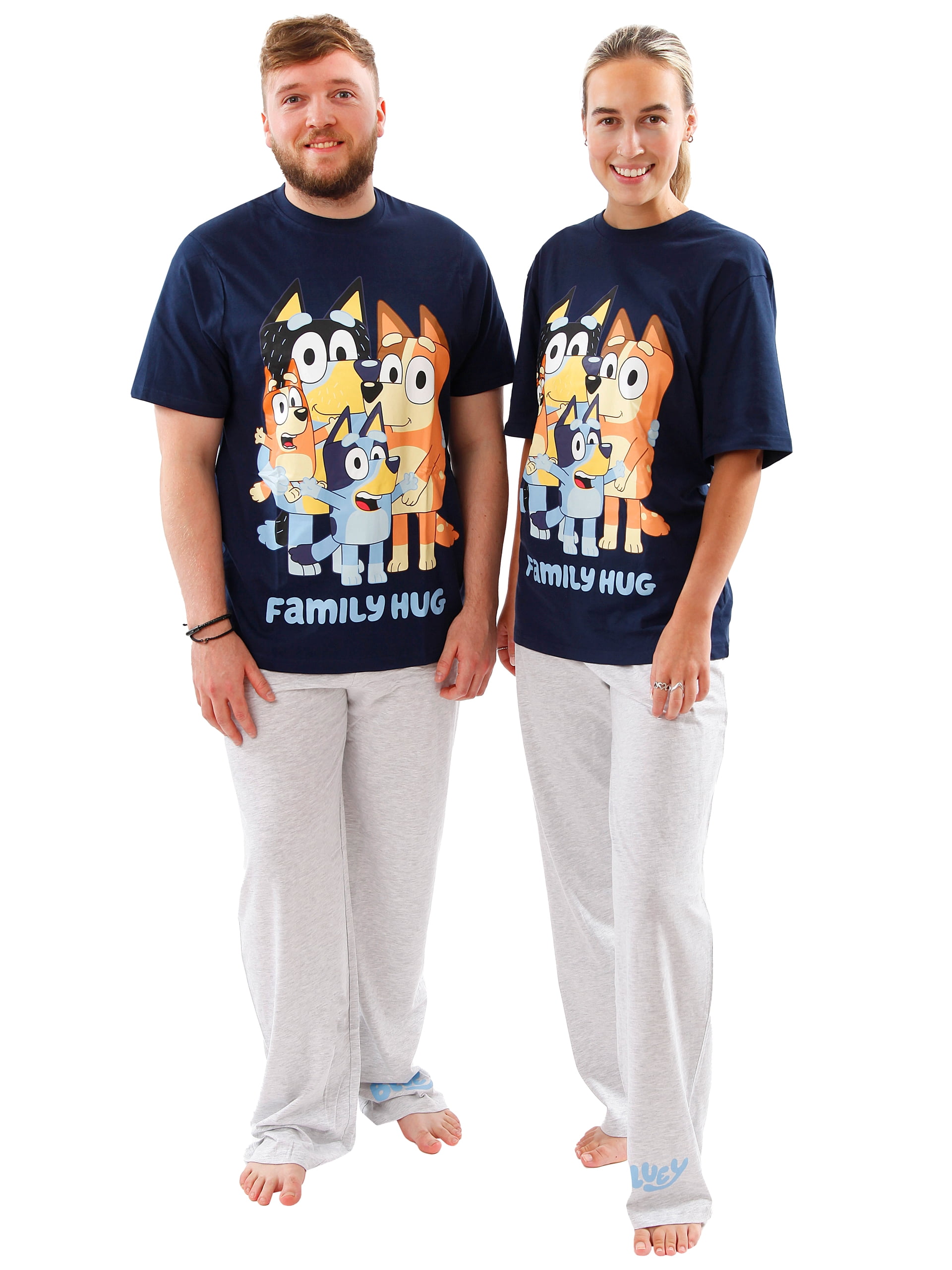Bluey Unisex Pajamas Blue Sizes S-XXL - Walmart.com