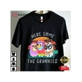 Bluey Unisex Short Sleeves Tee Bluey And Bingo Here Come The Grannies T ...