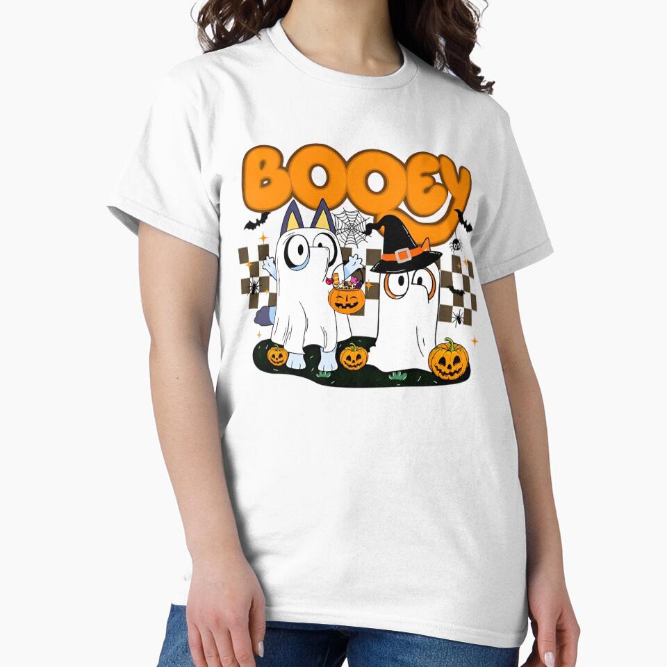 Bluey Vintage Kids Show Halloween 90S Classic T-Shirt - Walmart.com