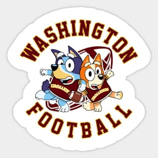 Bluey W Football Sticker Bluey Stickers For Kids, Bluey Stickers Party ...