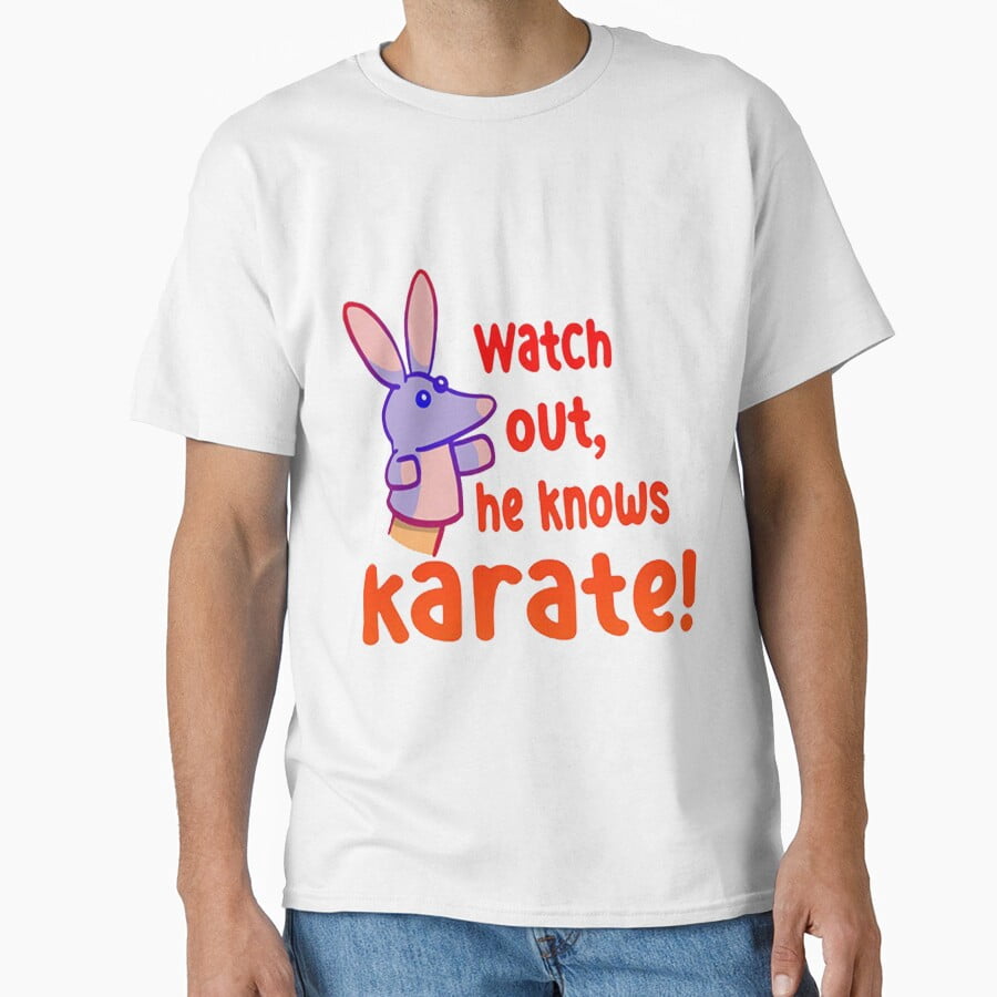 Bluey Watch Out, He Knows Karate Classic T-Shirt - Walmart.com
