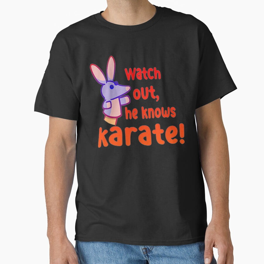 Bluey Watch Out,He Knows Karate Classic T-Shirt - Walmart.com