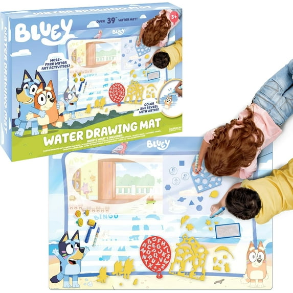 Bluey Water Drawing Mat - Walmart.com