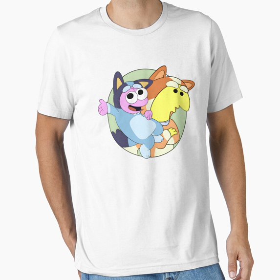 Bluey Wholesome Smiling Party Show Essential T-Shirt - Walmart.com