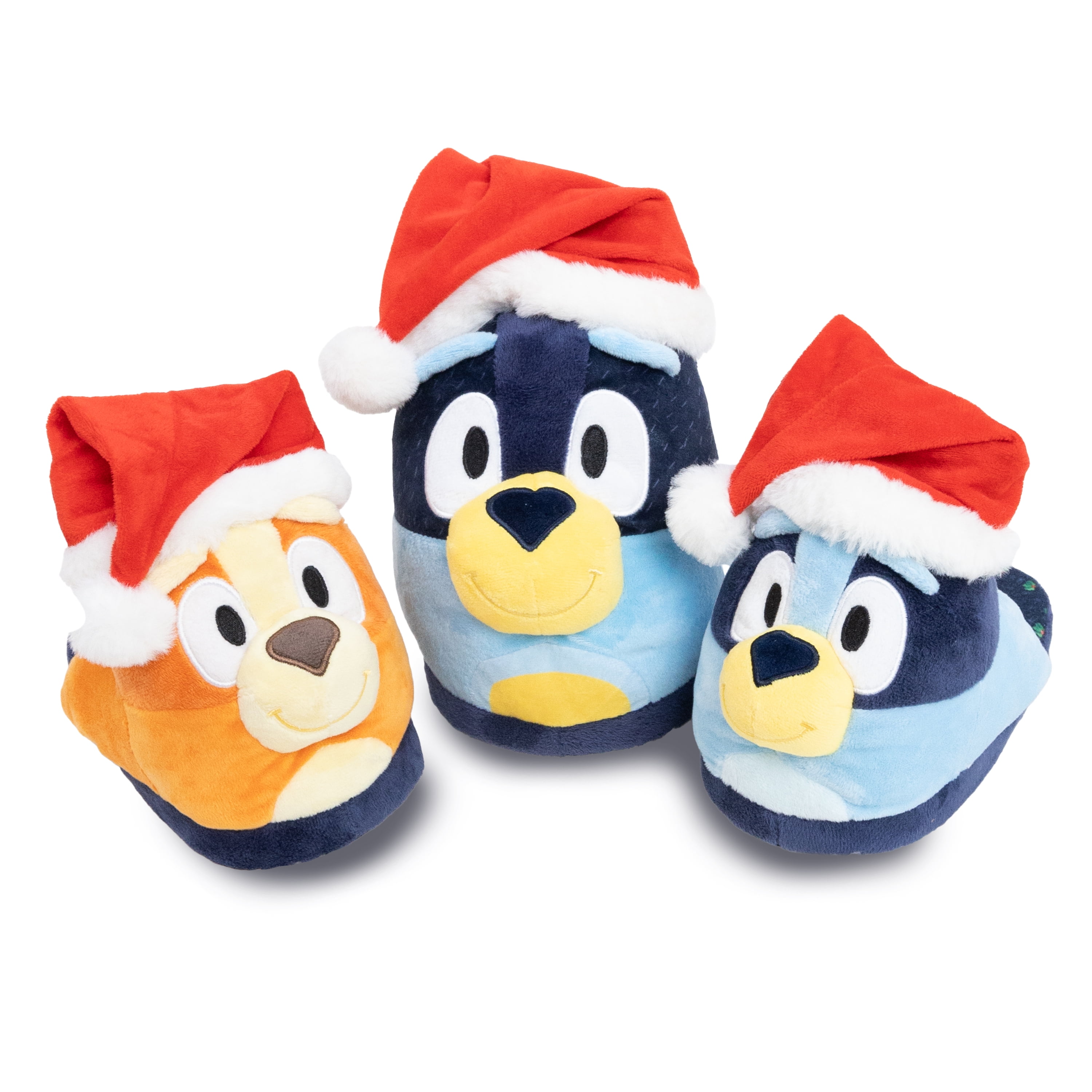 Bluey Family Holiday Slippers, Sizes Toddler to Adult - Walmart.com