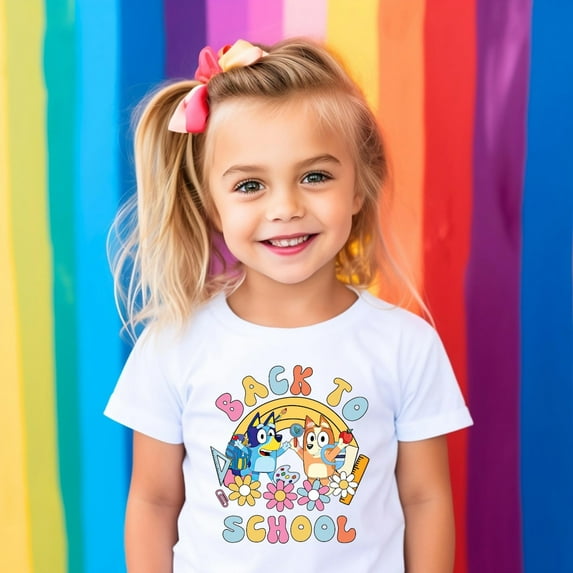 Bluey and Bingo Back To School, Ready for School, First Day Excitement ...