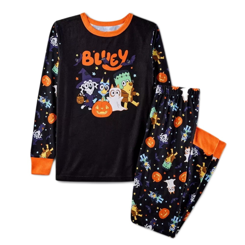 Bluey and Bingo Trick Or Treat Halloween Pajama Set, Size 10 - Walmart.com