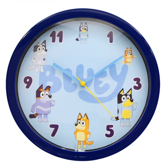 Bluey and Family 10 Analog Wall Clock - Walmart.com