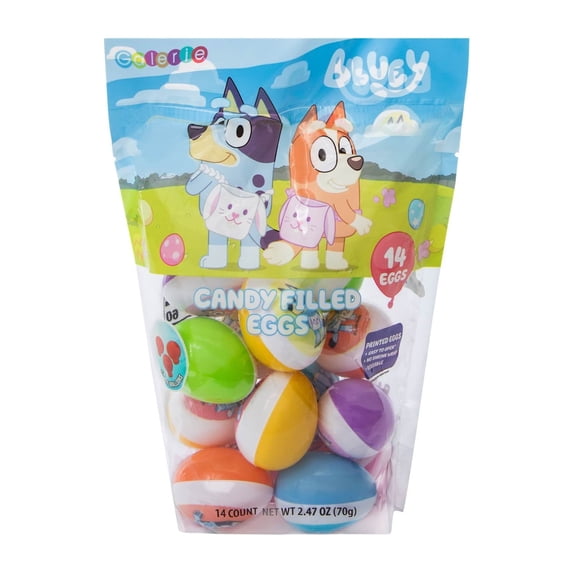 Bluey and Friends 14 Candy Filled Eggs - Walmart.com