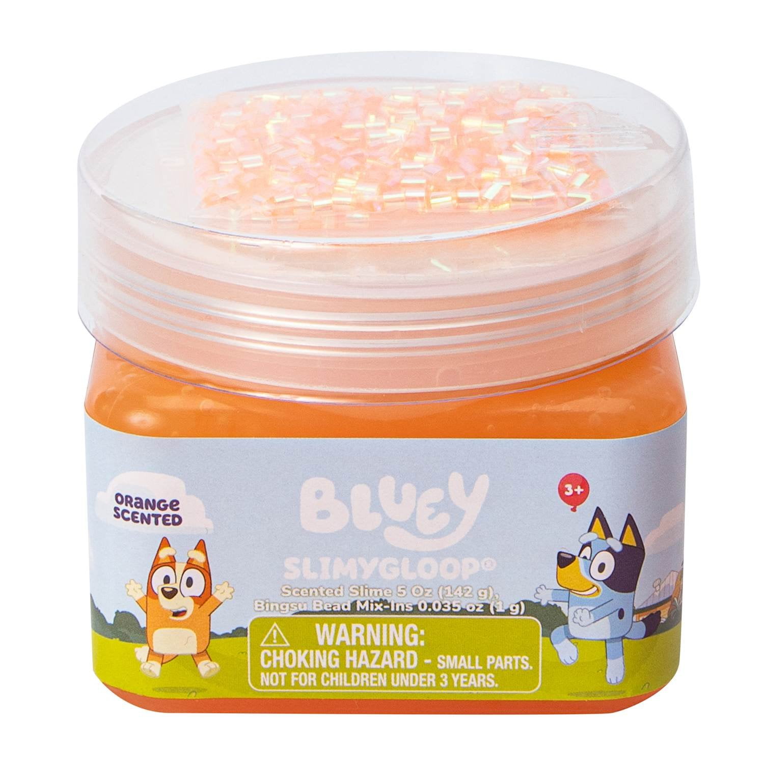 Bluey and Friends Scented Slimygloop Bingo Orange - Walmart.com