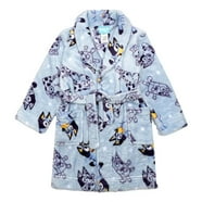 Bluey & Bingo Minky Fleece Bathrobe for Toddler Boys & Girls, Character ...