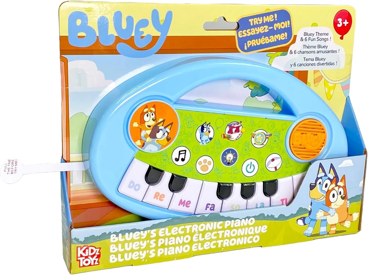 Bluey's Famous Electric Piano, Bluey Theme & Six Fun Songs, Toddler ...