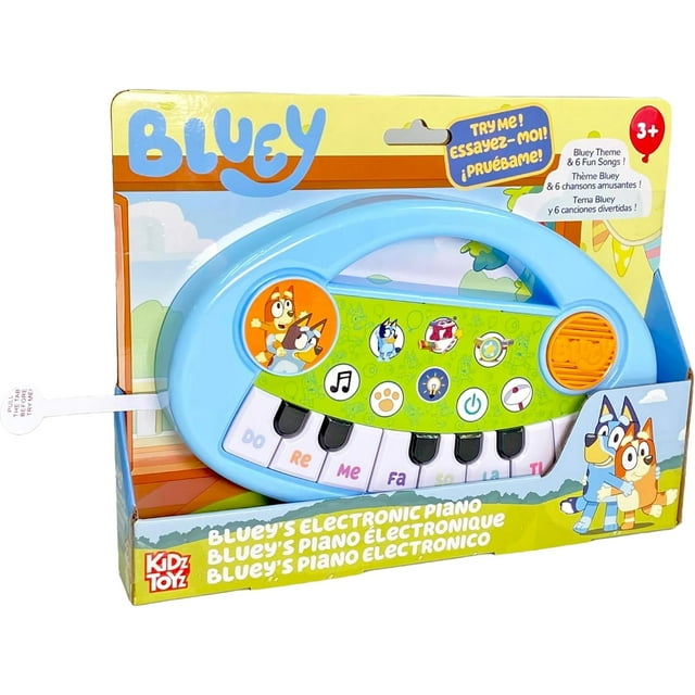 Bluey's Famous Electric Piano, Bluey Theme & Six Fun Songs, Toddler ...