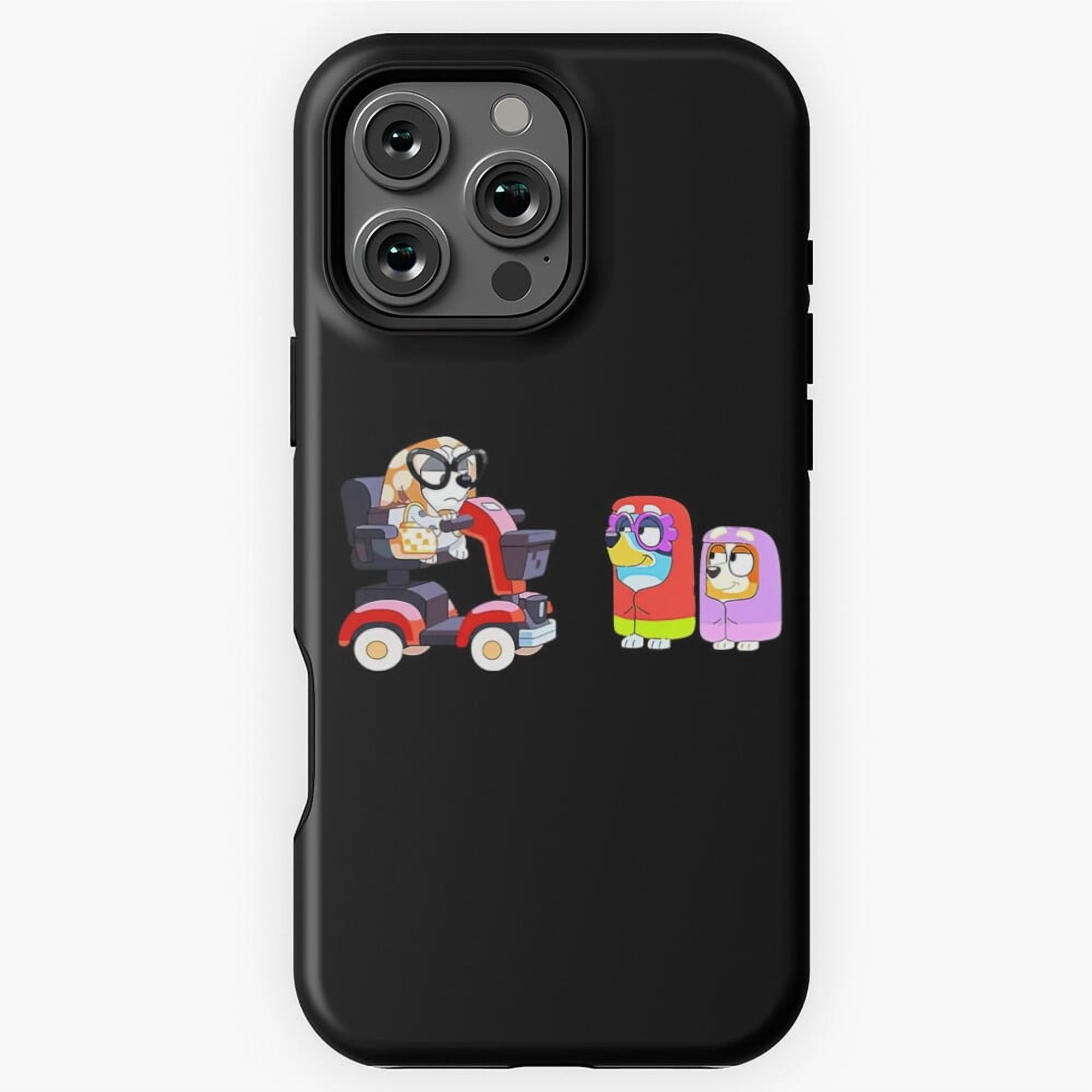 Bluey's Granny Mobile Funny TV Show Phone Case for iPhone 16 15 14 13 ...