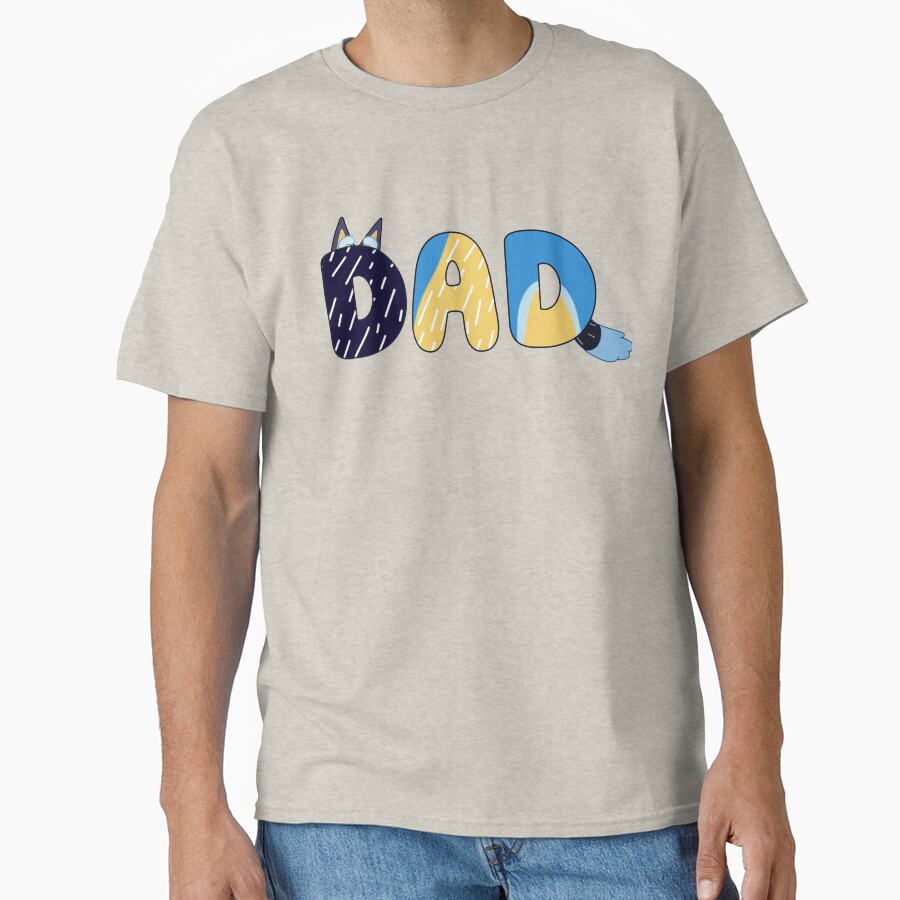 Blueys Dad Classic T-Shirt - Walmart.com