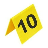 Blukids 1-10 Evidence Markers Detective Scene Markers Decorations ...