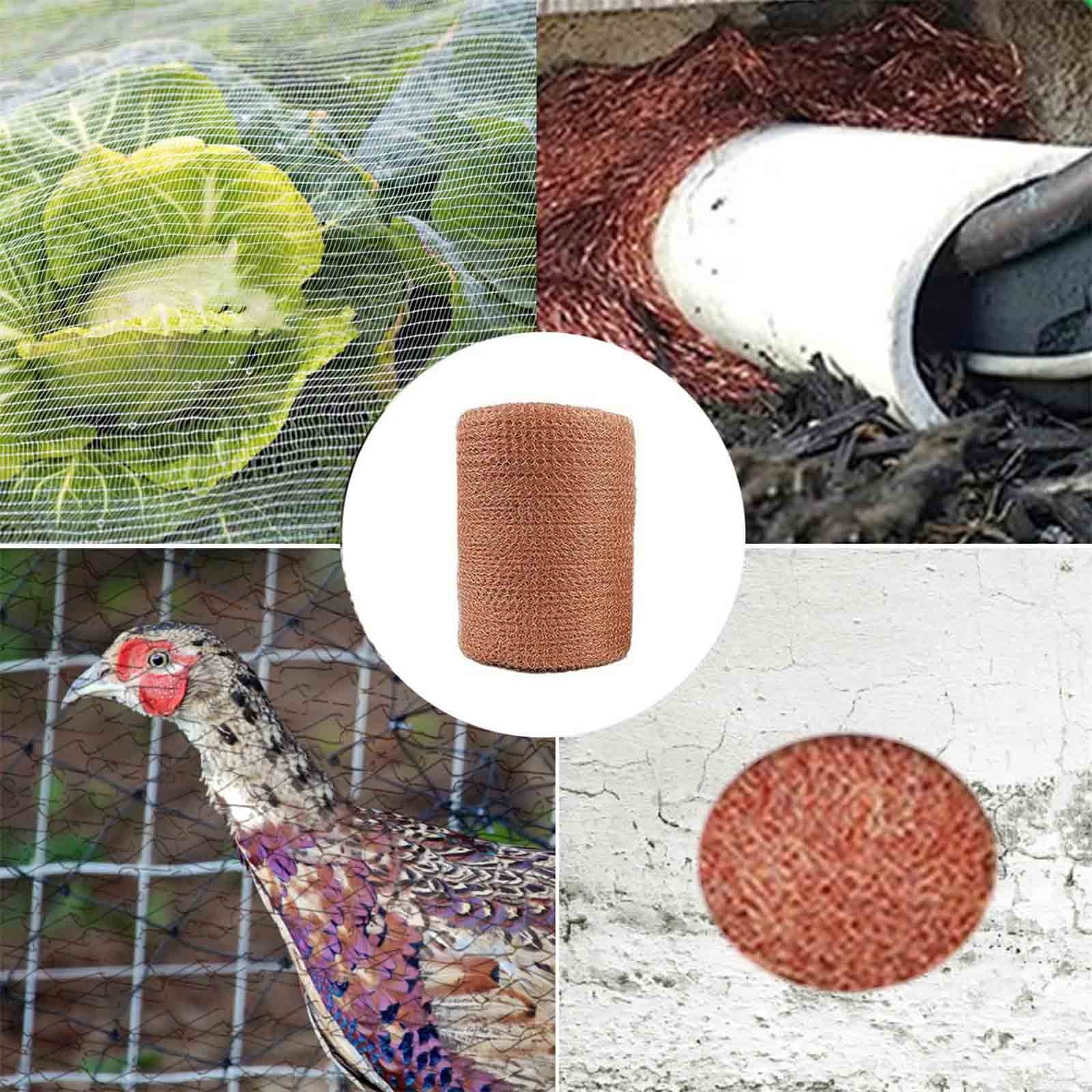 Blukids 100% Copper Mesh Roll 5 x 39 inch, Blocker for Hole，Double ...