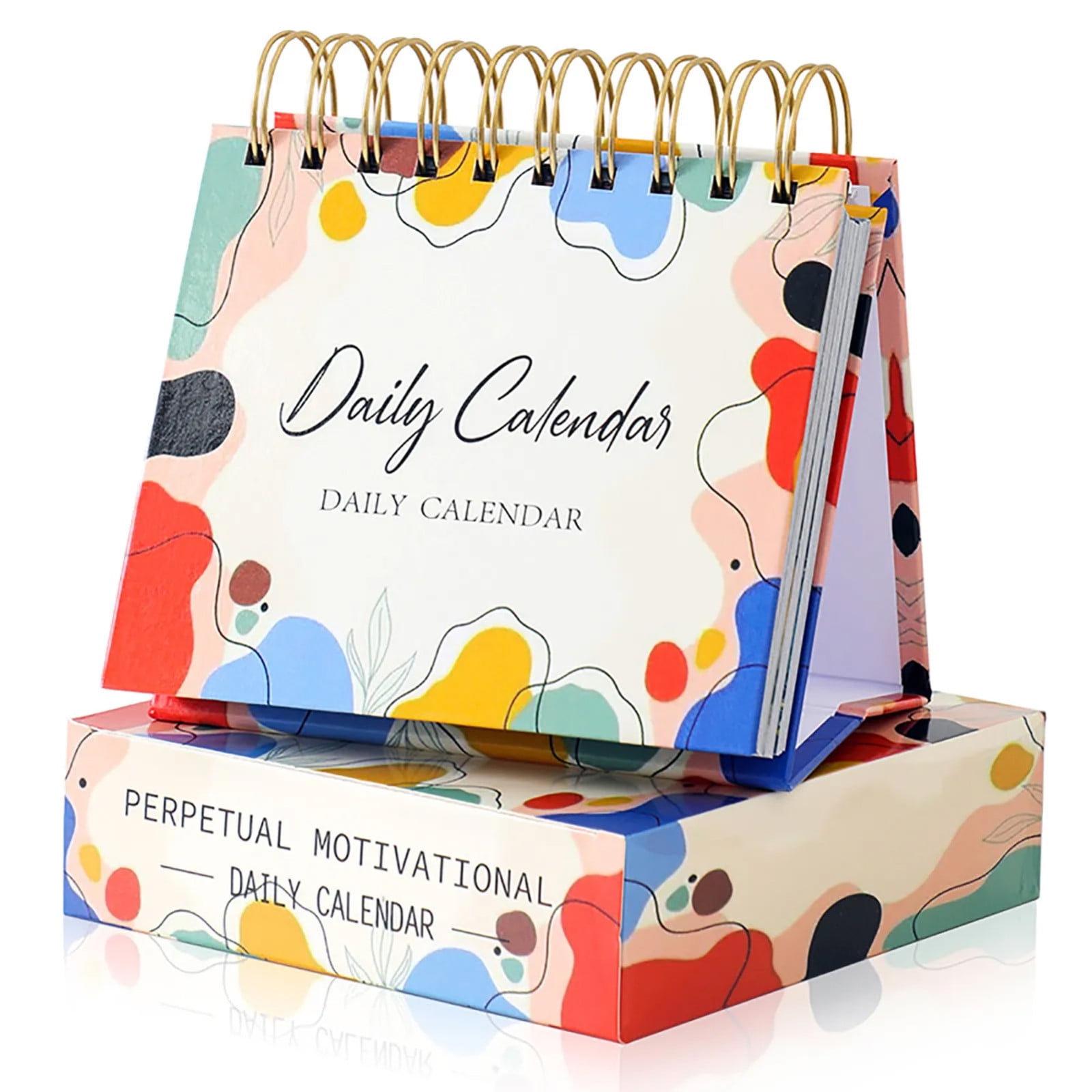 Blukids 2025 Daily Affirmation Calendar Inspirational Standing Flip ...