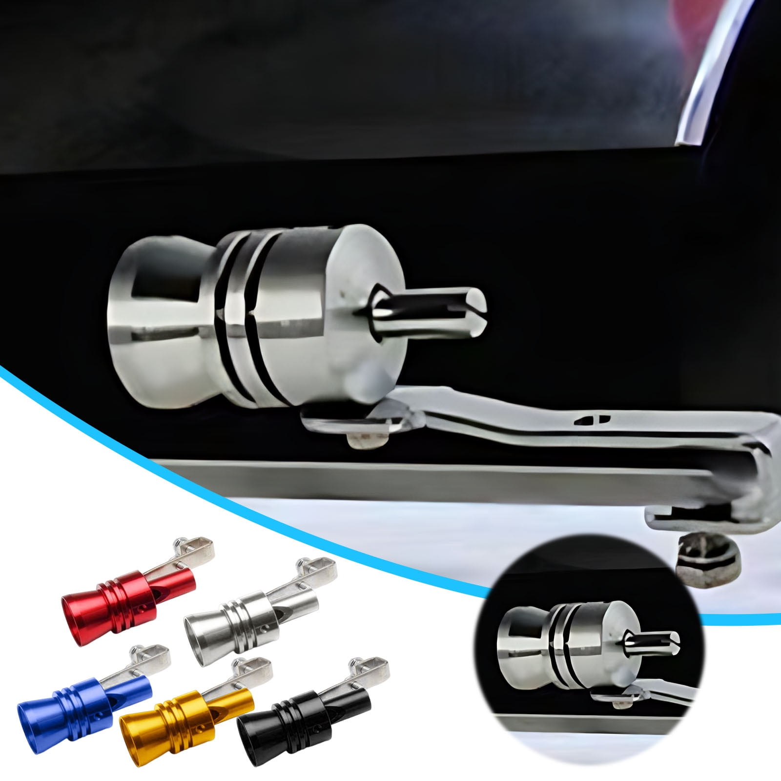 Blukids Automobile Turbine, Car Tail Whistle, Car Turbo Sound Whistle ...