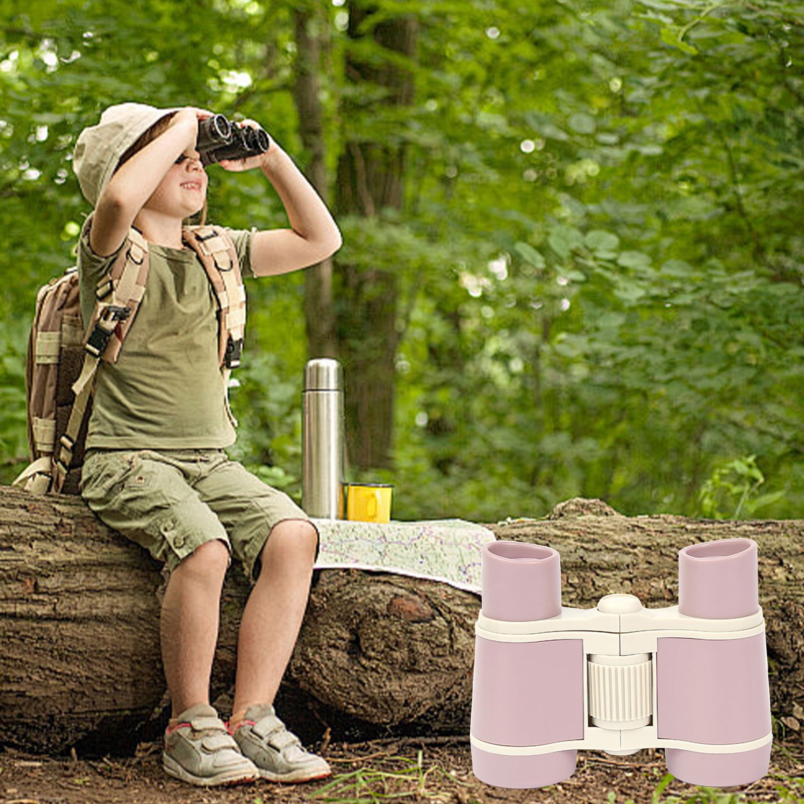 Blukids Binoculars for Kids High-Resolution 4x30, Gift for Boys & Girls ...