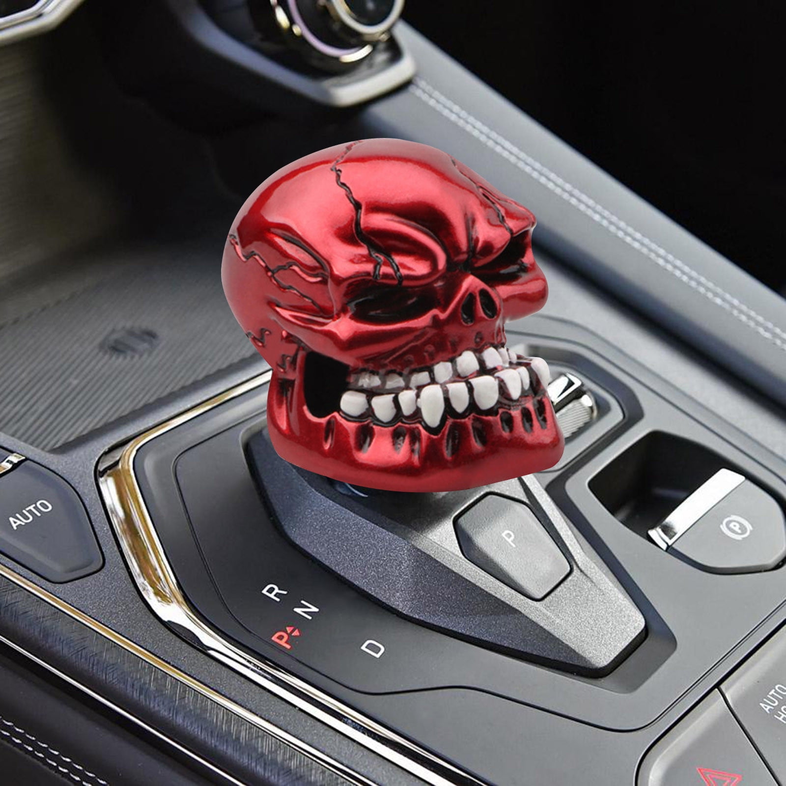 Blukids Car Skull Shift Knob, Personality Big Tooth Skull Modified ...