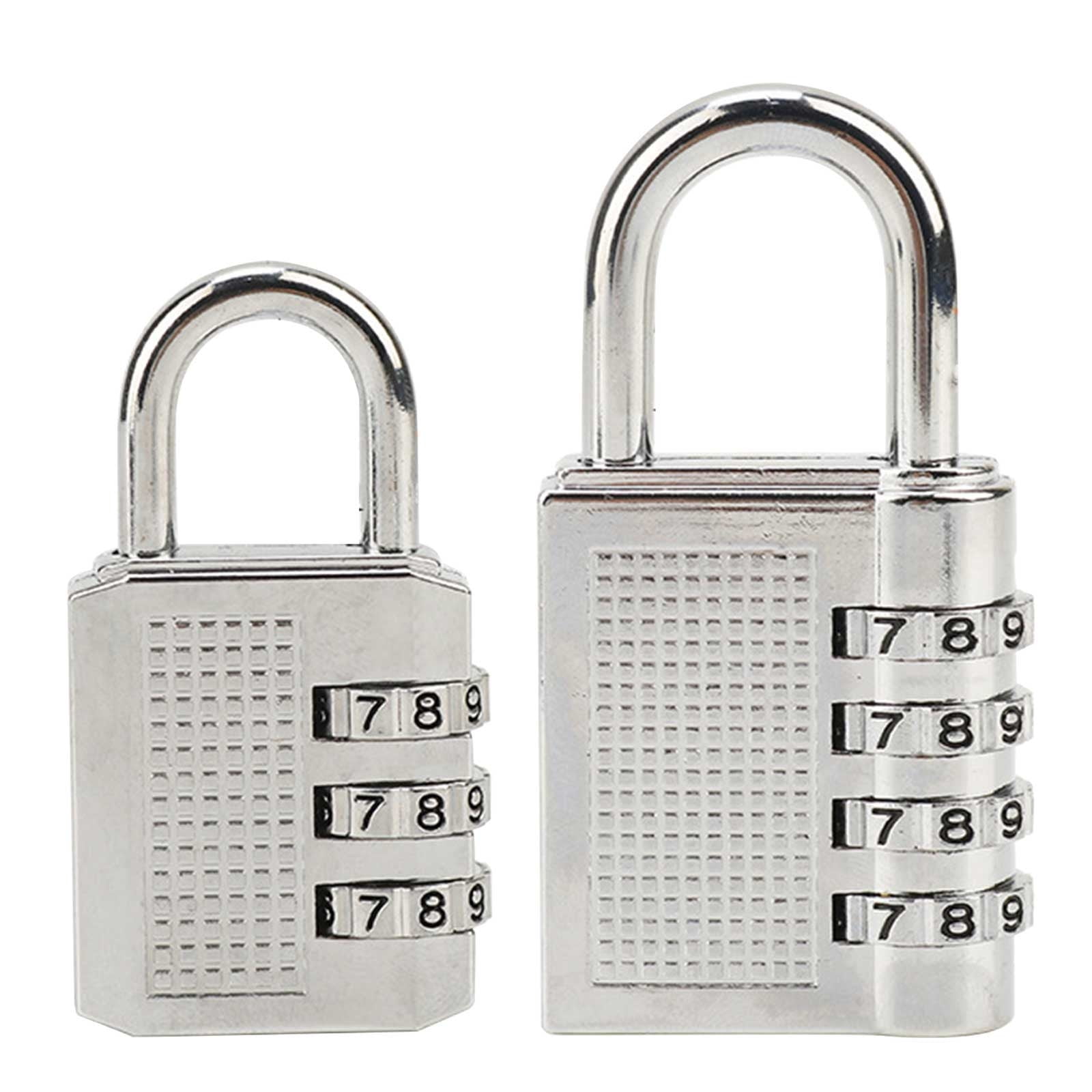 Blukids Combination Lock, 3 Digit Padlock with Code Waterproof Outdoor ...