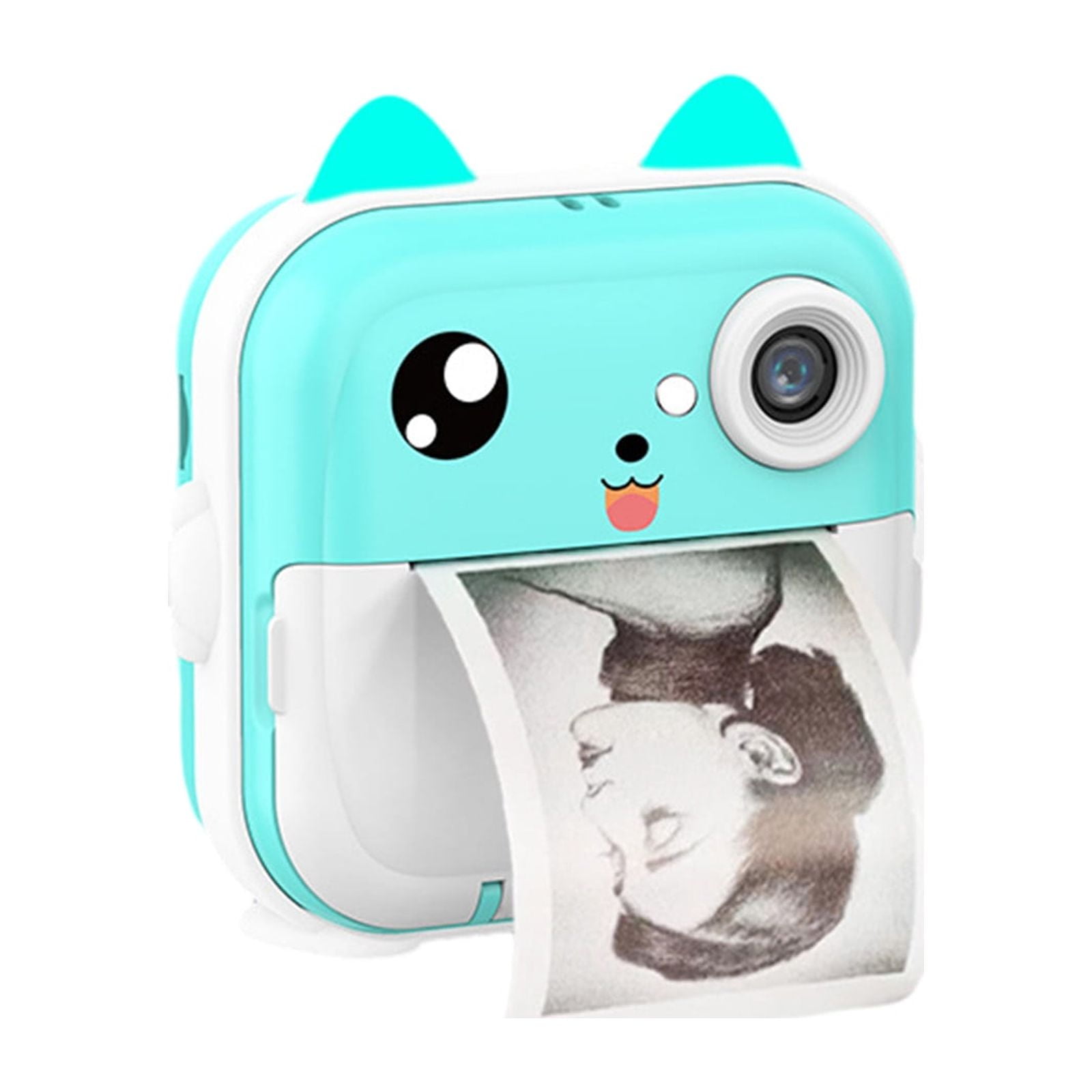 Blukids Cute Instant Print Camera for Kids, Christmas Birthday Gift for ...