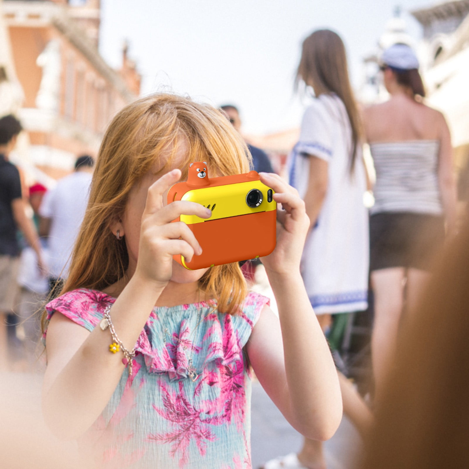 Blukids Cute Instant Print Camera for Kids, Christmas Birthday Gift for ...