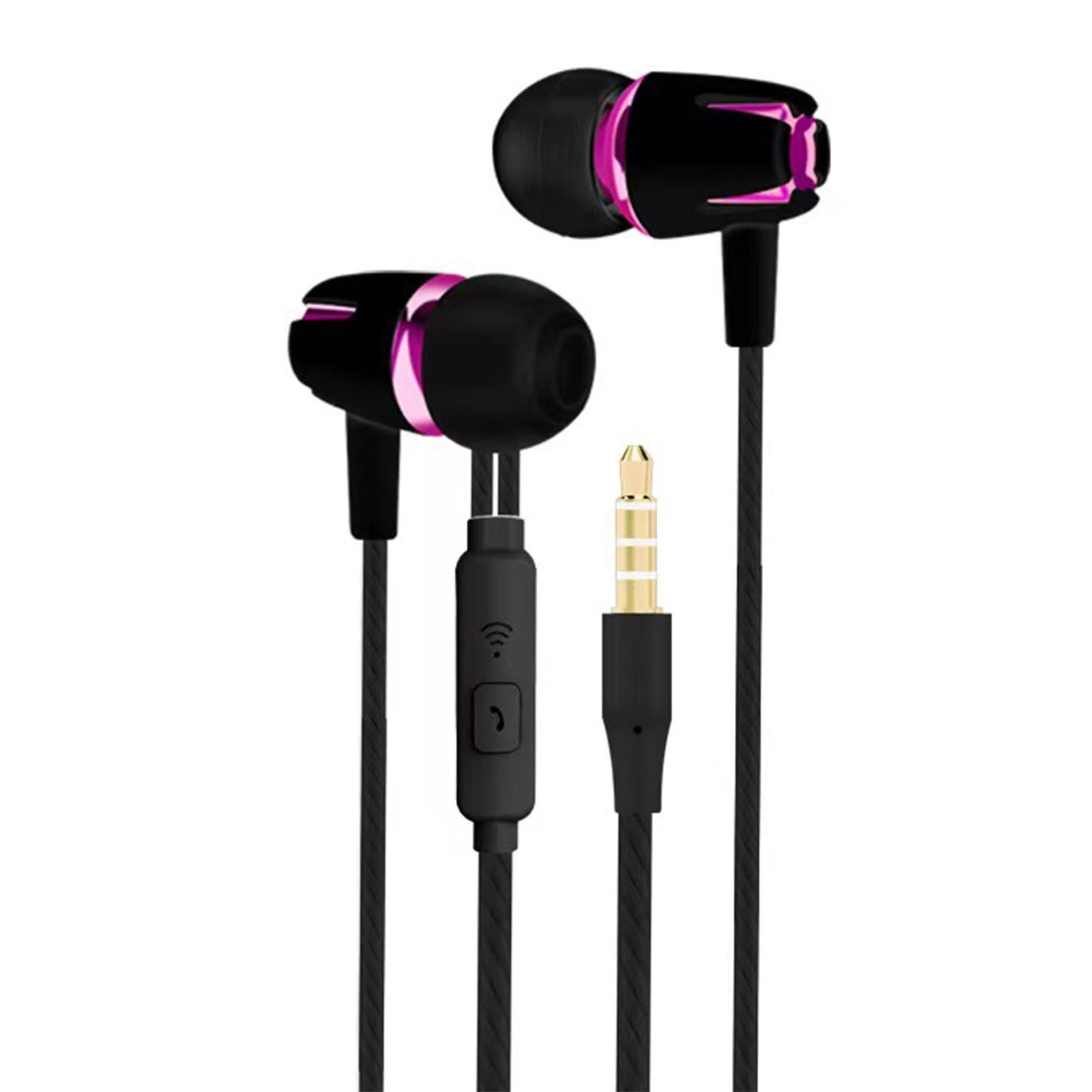 Blukids Electronics Earbuds Wired With Microphone Noise Isolating In ...