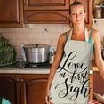 Blukids Funny Couples Kitchen Apron Love You Spice Couple Cooking ...