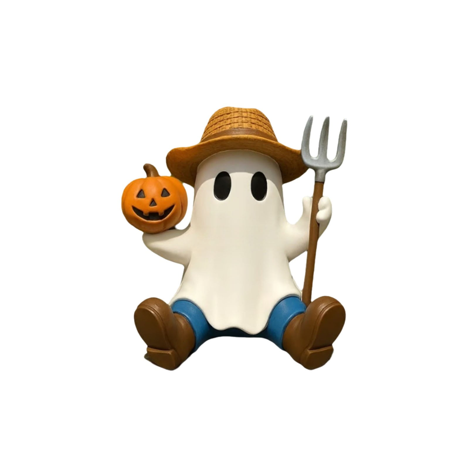 Blukids Halloween Ghost Statue Figurine Ornament for Desk Bookshelf ...