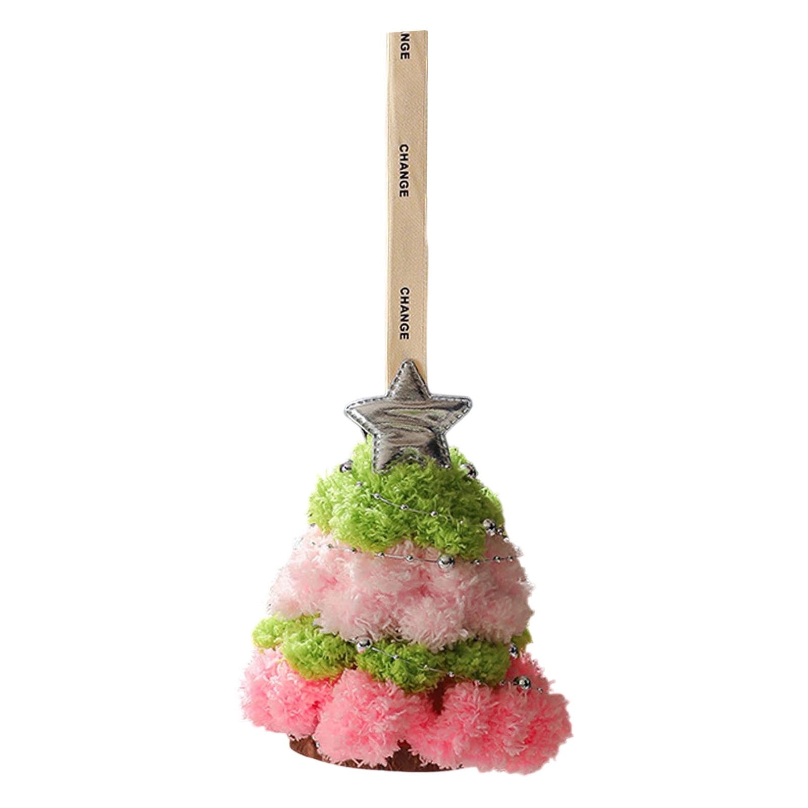 Blukids Knitted Star Tree Topper Christmas Ornament Plush Festive Decor ...