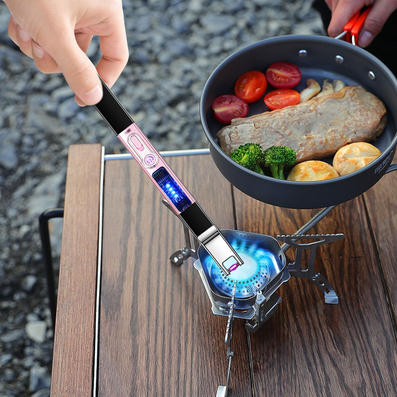 Blukids Lighter Electric Candle Lighter Upgraded Rechargeable Candle ...