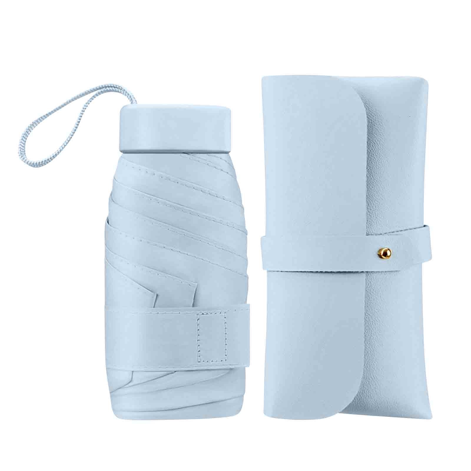 Blukids Mini Travel Sun Umbrella for Purse,Pocket umbrella,Small ...