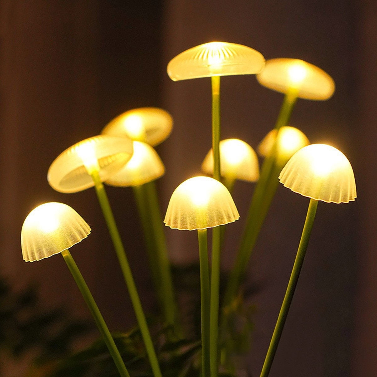 Blukids Solar Jellyfish Lights Outdoor Garden Decor IP65 Waterproof RGB ...