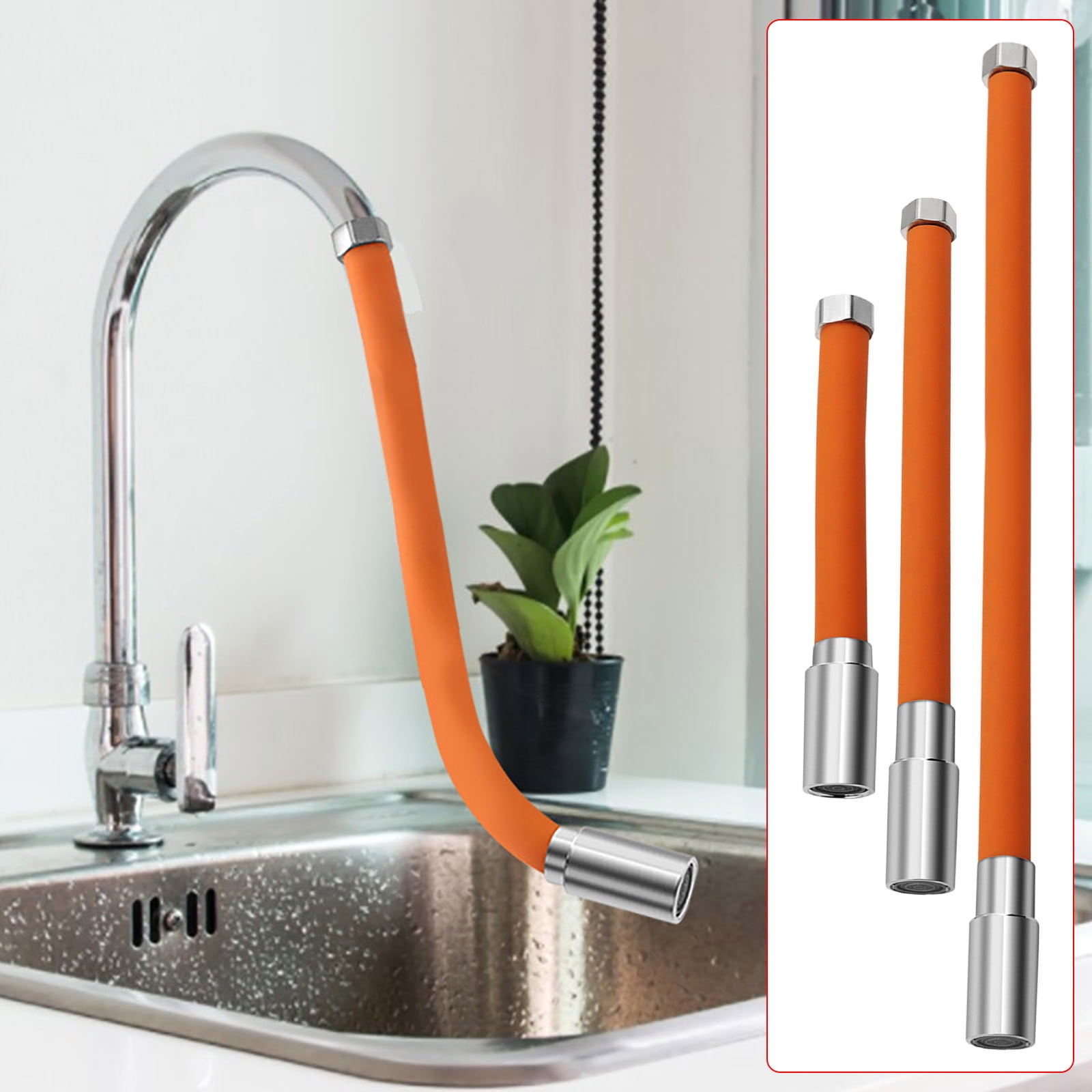 Blukids Universal Foaming Extension Tube, 20/30/40cm Faucet Extension ...