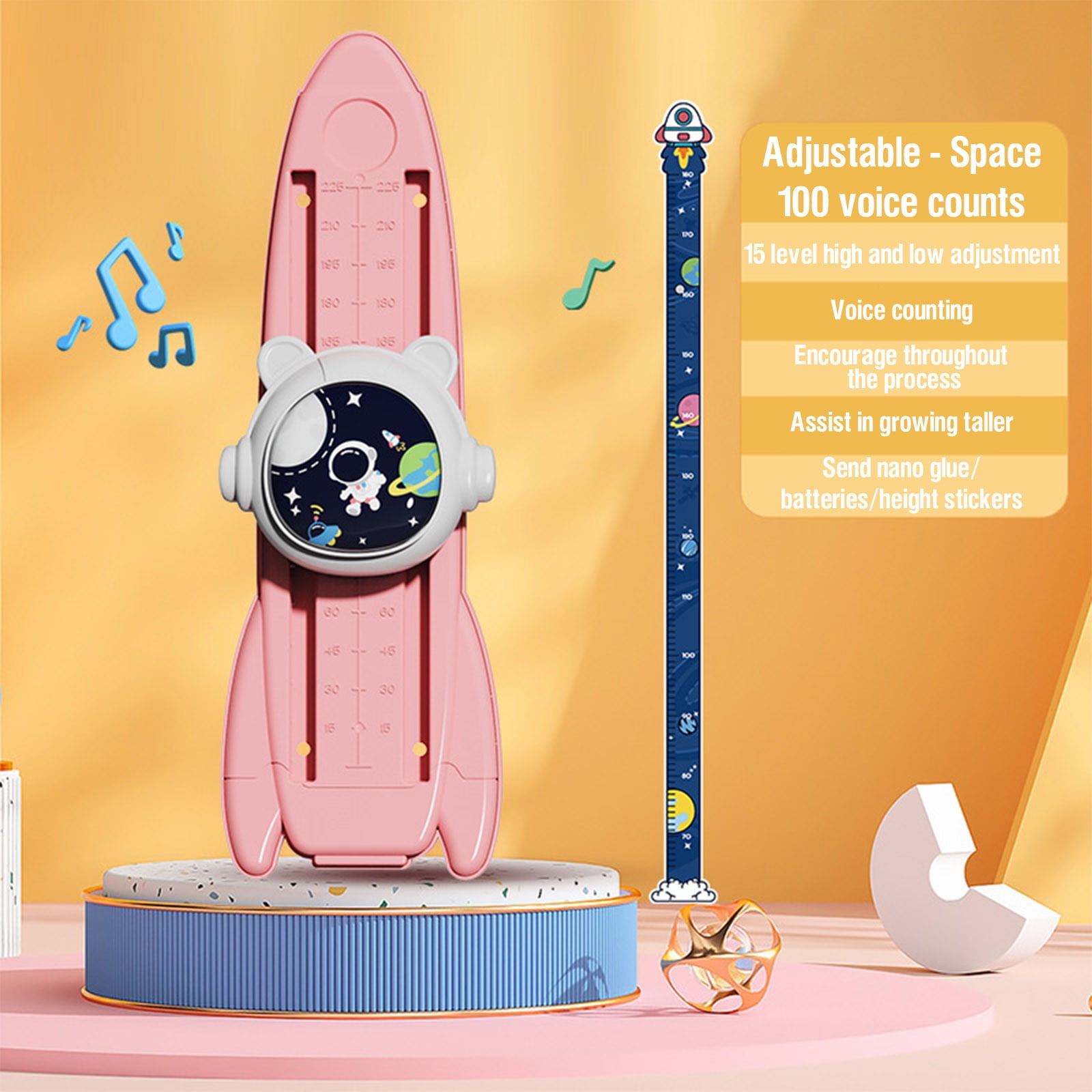 Blukids Voice Touch High Jump Counter,English Broadcast Kids Vertical ...