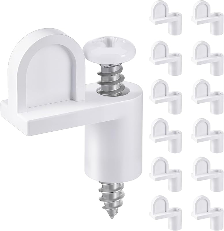 Blulu 24 Pack 3/8 in Nylon Window Screen Clip with Screws Offset Window ...