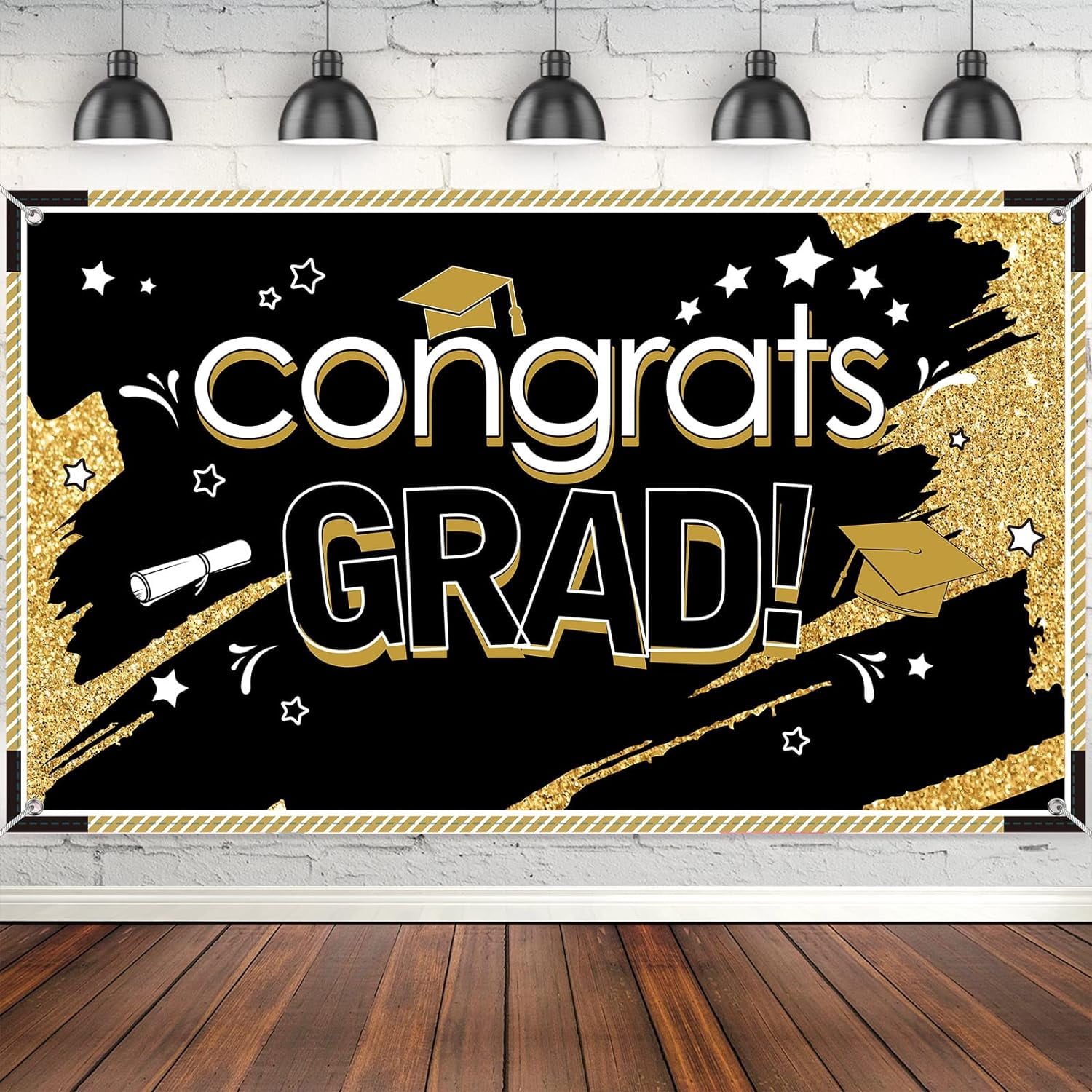 Blulu Class of 2024 Congrats Grad Banner for Graduation Party Supplies ...