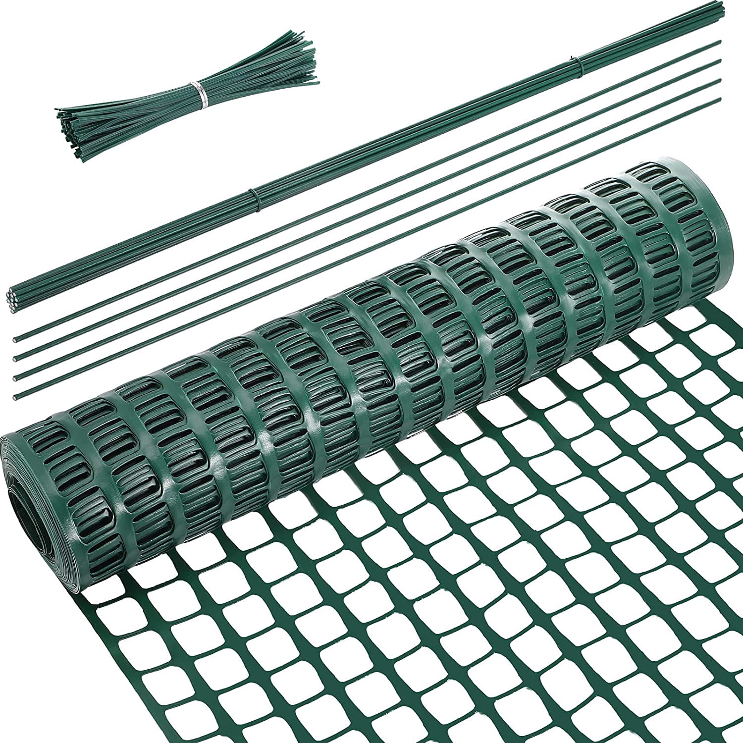 Blulu Plastic Garden Fencing Roll Safety Construction Barrier Outdoor ...