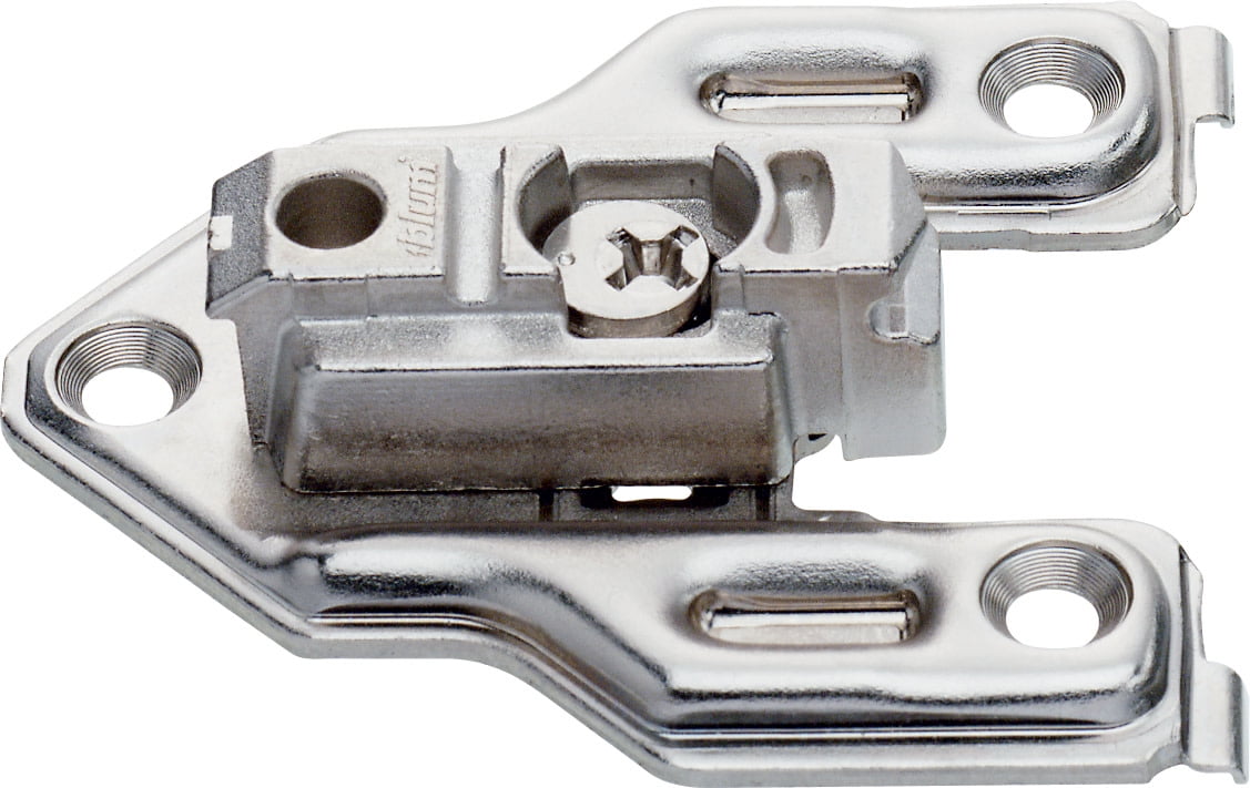Blum 175H6060 Clip Top Face Frame Adapter Plate - Nickel - Walmart.com