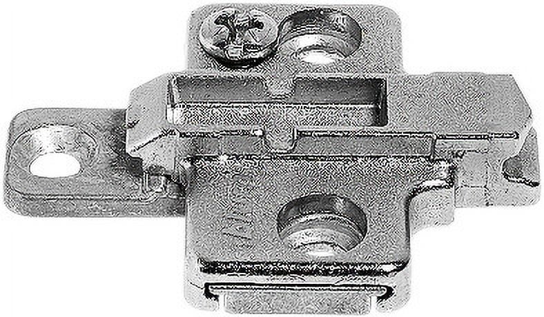 Blum 175H9100 Clip Top Two Piece Wing Mounting Plate - Nickel - Walmart.com