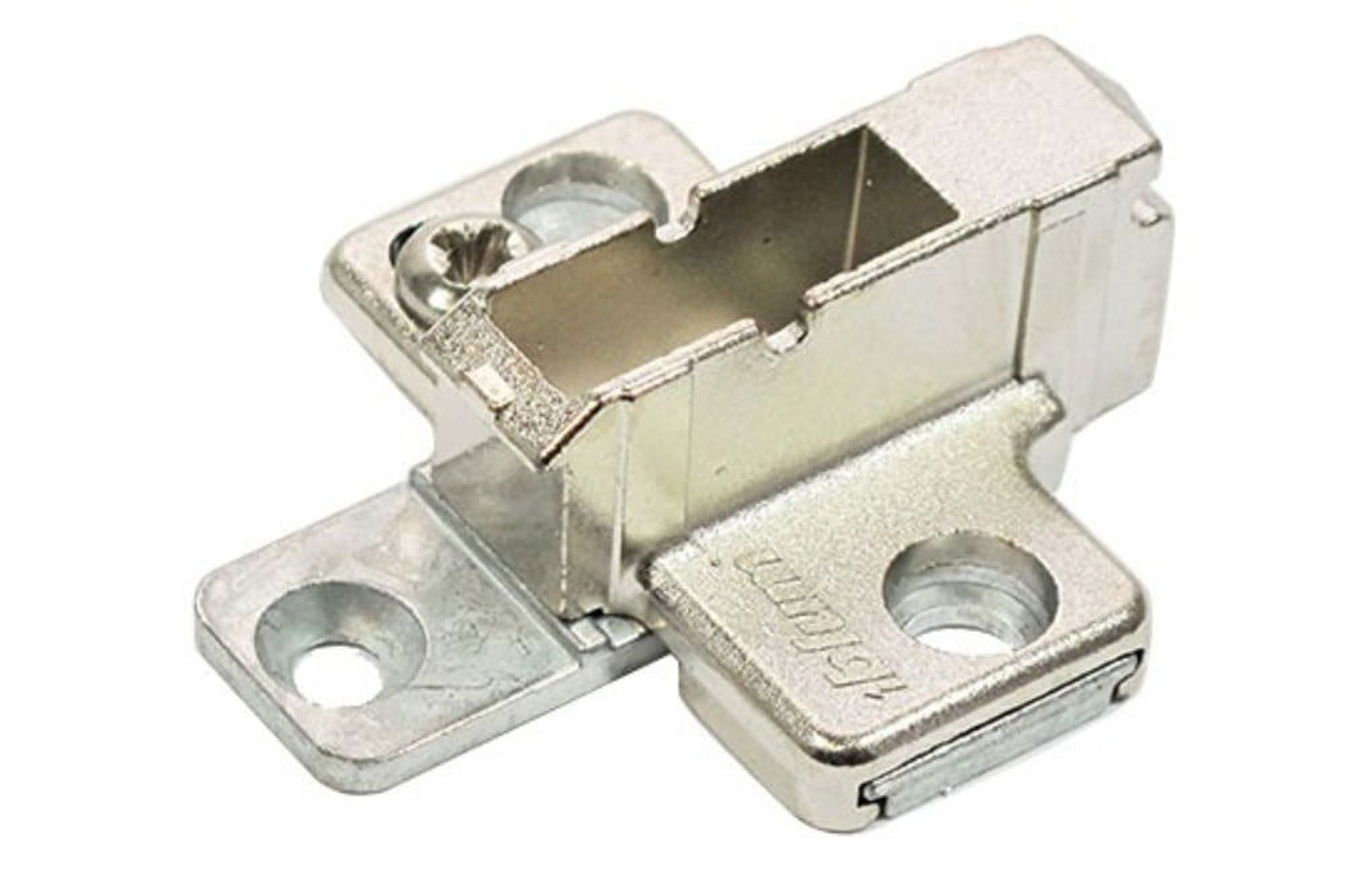 Blum 175H9190 Clip Top Two Piece Wing Mounting Plate - Nickel - Walmart.com